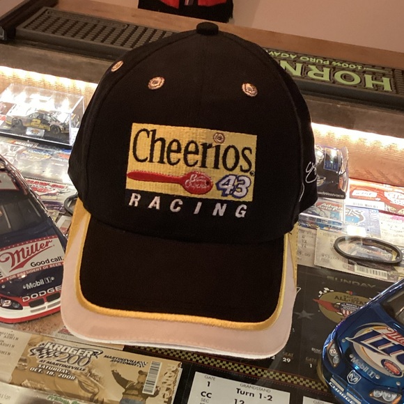 Nascar | Accessories | Vintage Nascar Early 200s Cheerios Hat Black ...